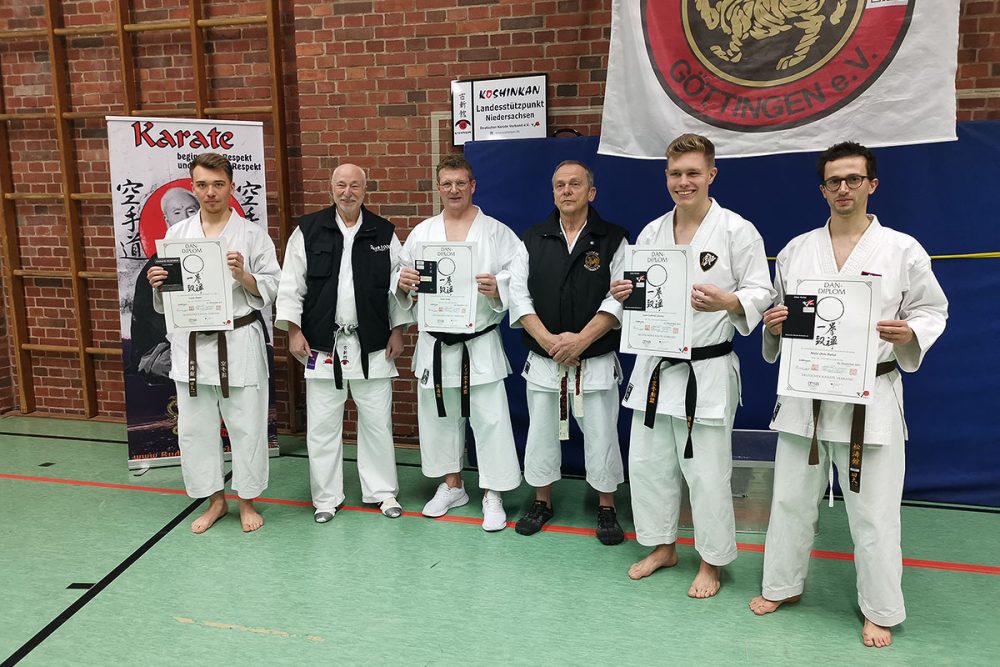4. Dan für Sven Grote | Karateverein Zanshin Göttingen e.V.